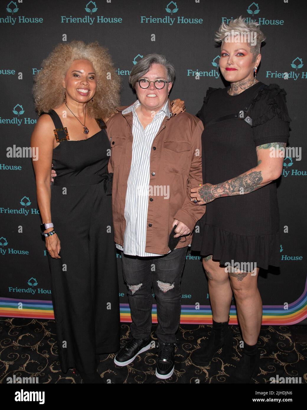 July 16, 2022, Hollywood, California, USA: Christina Simos, Rosie O ...