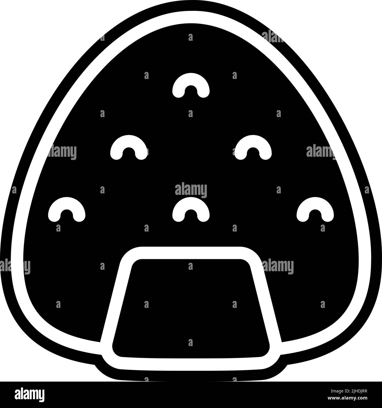 Japanese street food sushi Stock Vector Images - Alamy