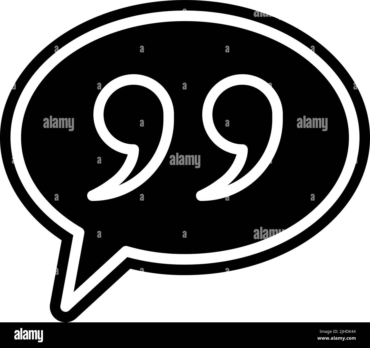 Inverted commas shape hi-res stock photography and images - Alamy