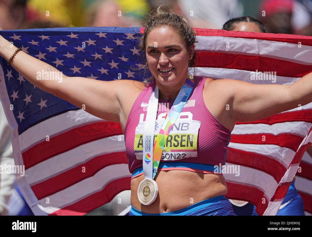 Eugene, USA. 17th July, 2022. Athletics: World Championship, Hammer ...