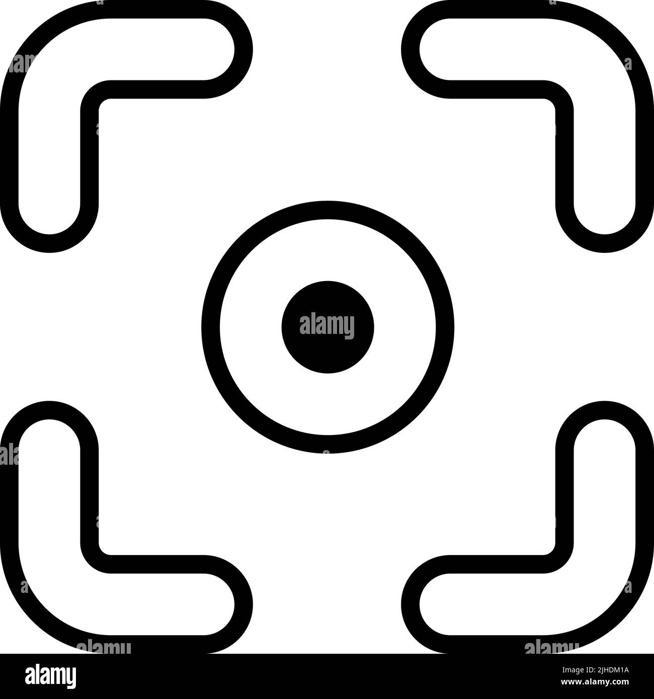 User interface users icon Cut Out Stock Images & Pictures - Alamy