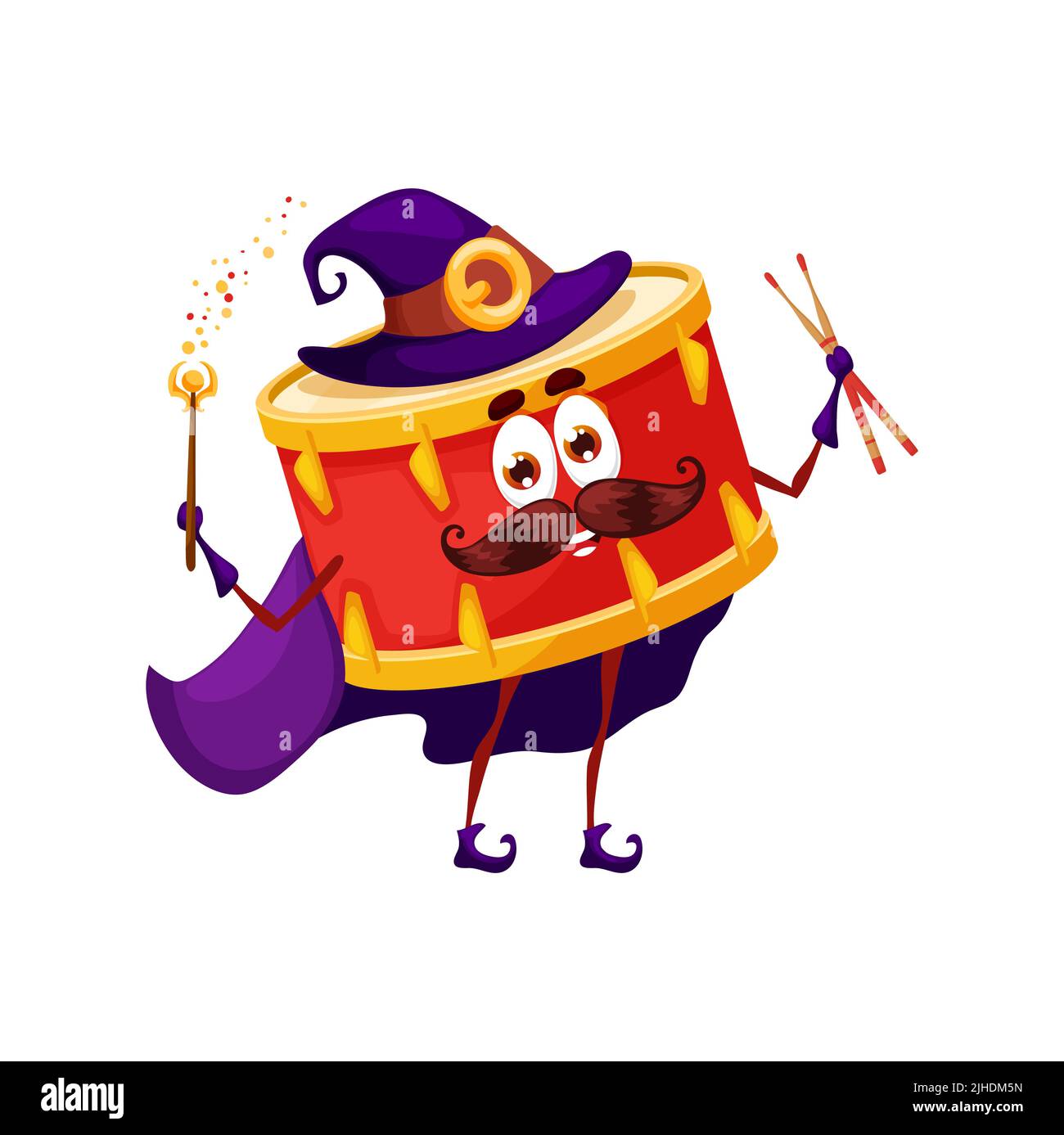 Cartoon drum hi-res stock photography and images - Alamy