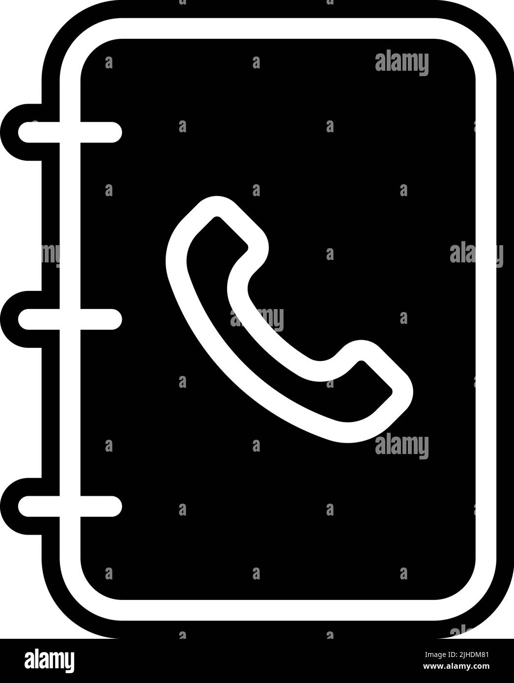 Contact contact book Stock Vector Image & Art - Alamy