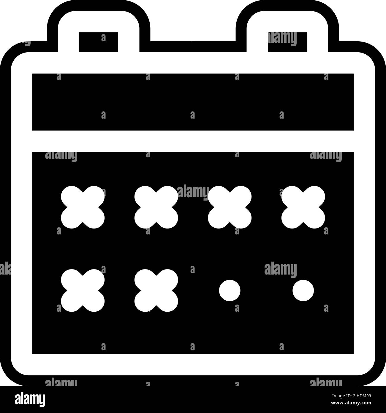 Hotel calendar Stock Vector Image & Art - Alamy