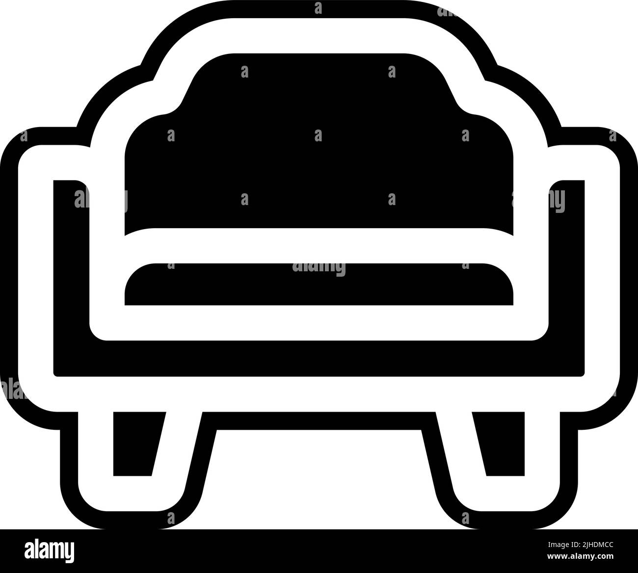 Sofa furniture home decor Black and White Stock Photos & Images - Alamy