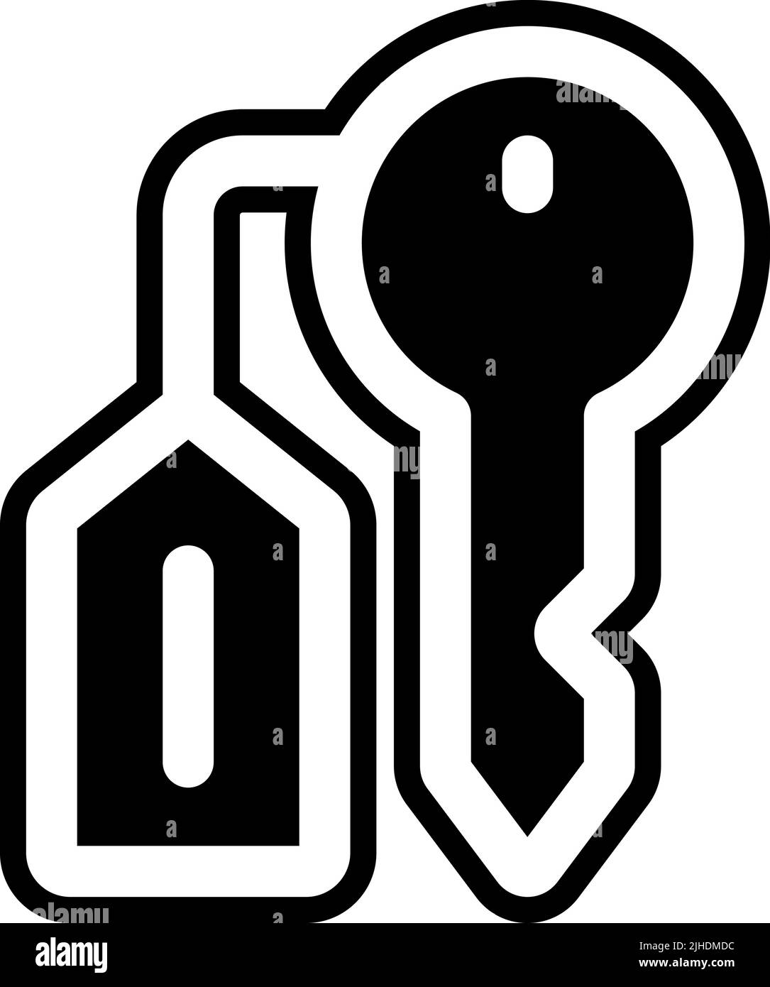 Key holder icon Black and White Stock Photos & Images - Alamy
