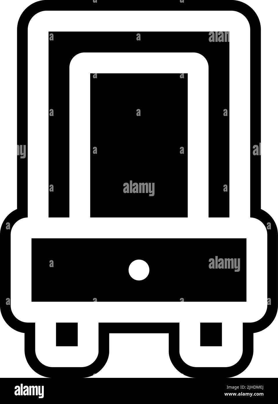 Night lamp hotel bed Stock Vector Images - Alamy