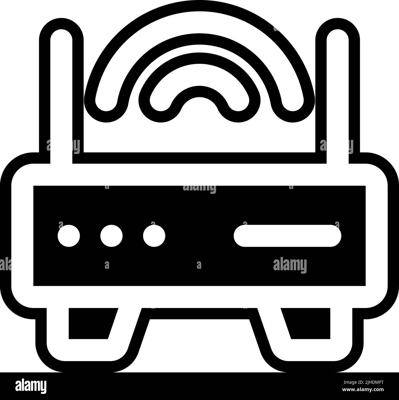 Computer router desk Stock Vector Images - Alamy