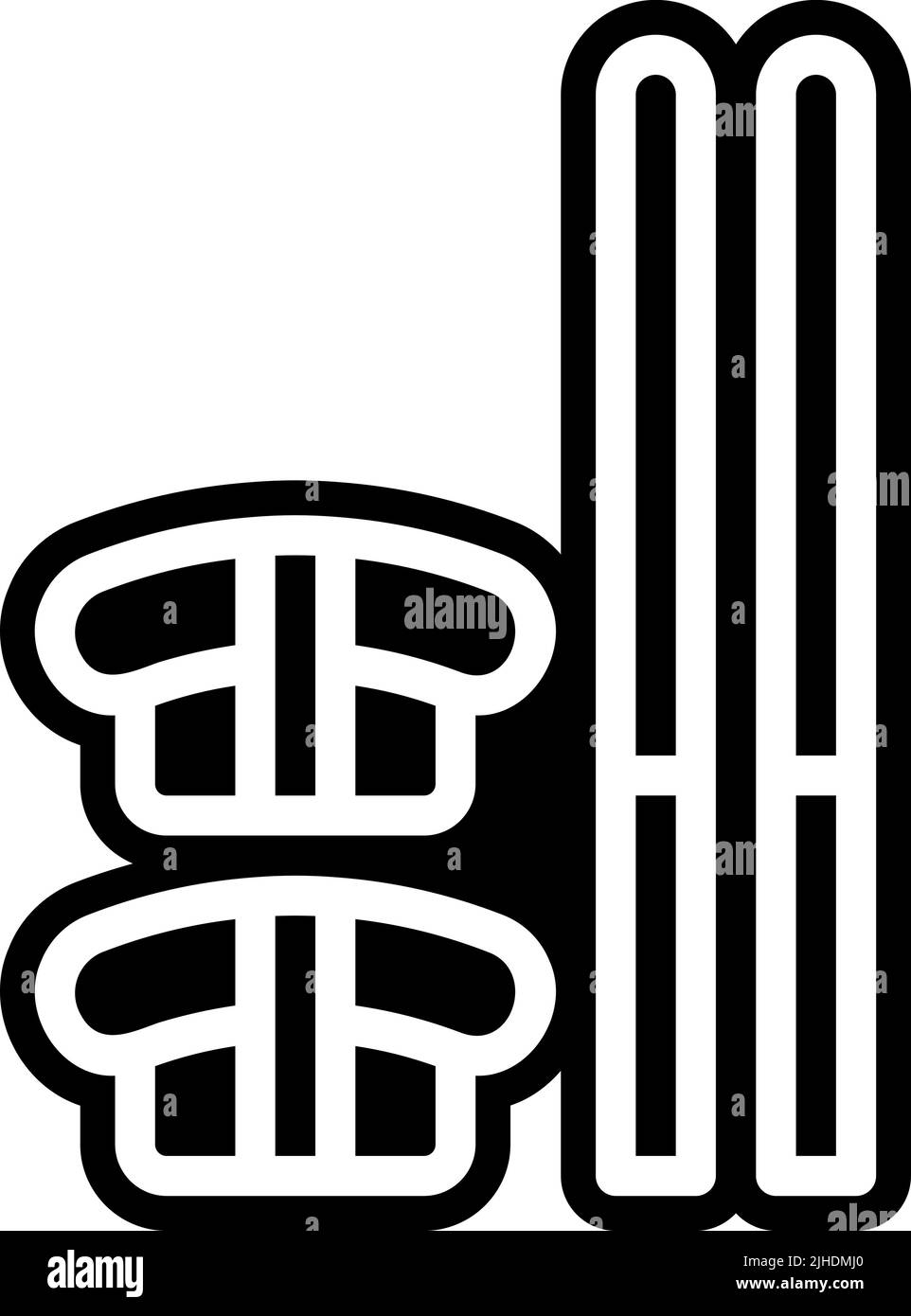 Food salmon nigiri sushi Black and White Stock Photos & Images - Alamy