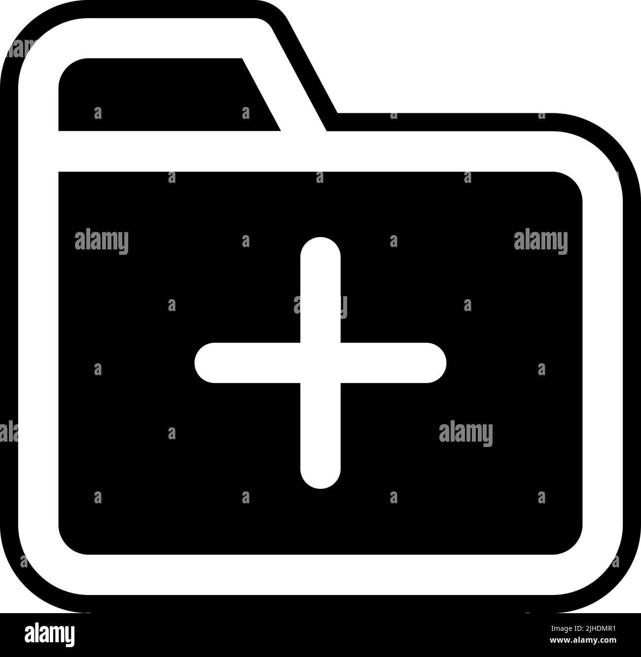 Flow folder icon flat hi-res stock photography and images - Alamy