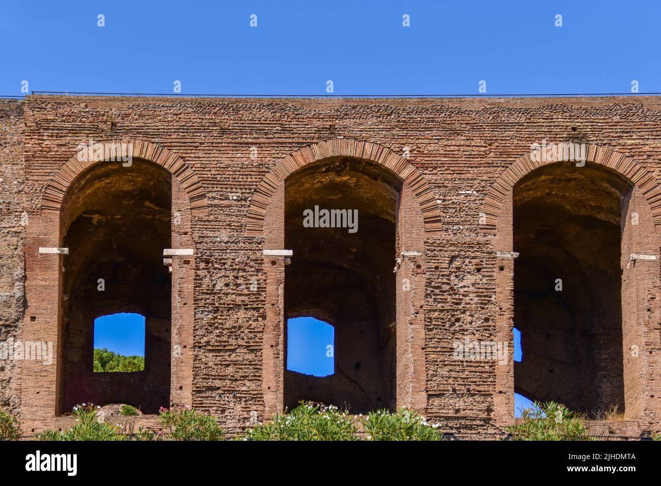 A part of the Domus Severiana imperial palace - beautiful background ...