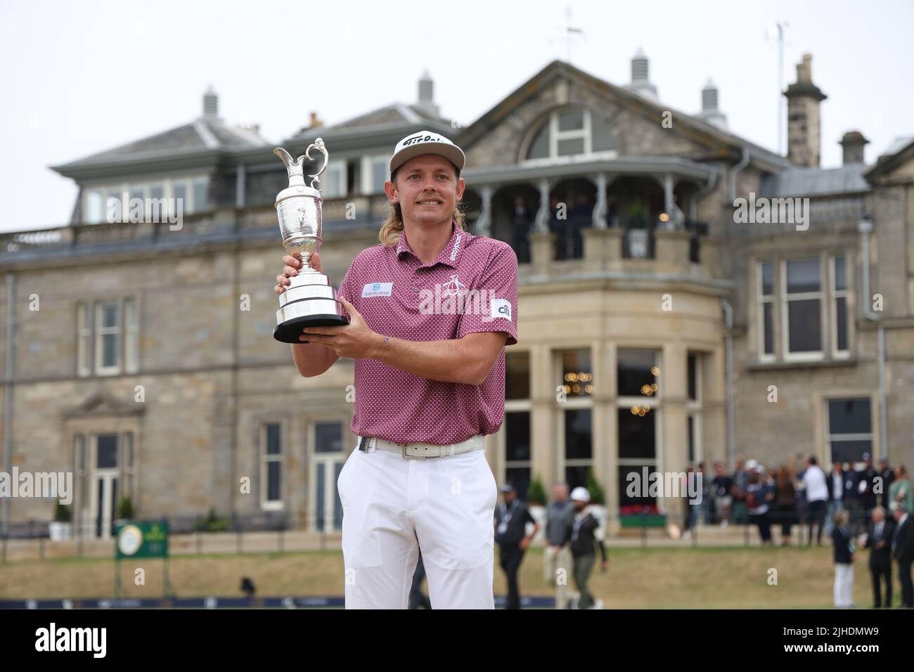 Smith british open trophy hi-res stock photography and images - Alamy
