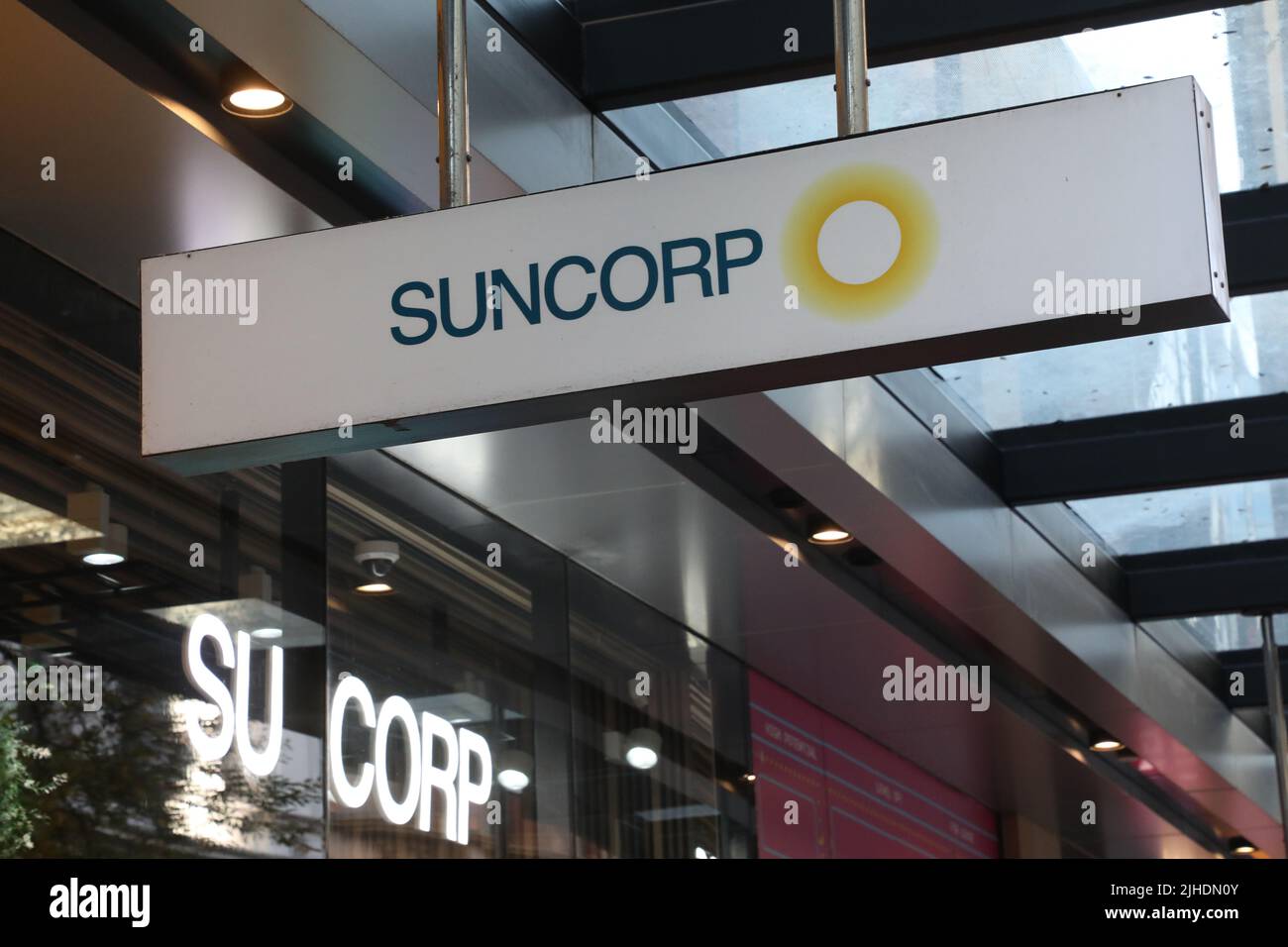 Sydney, Australia. 18th July 2022. ANZ Bank has agreed to buy Suncorp's banking arm for almost ...