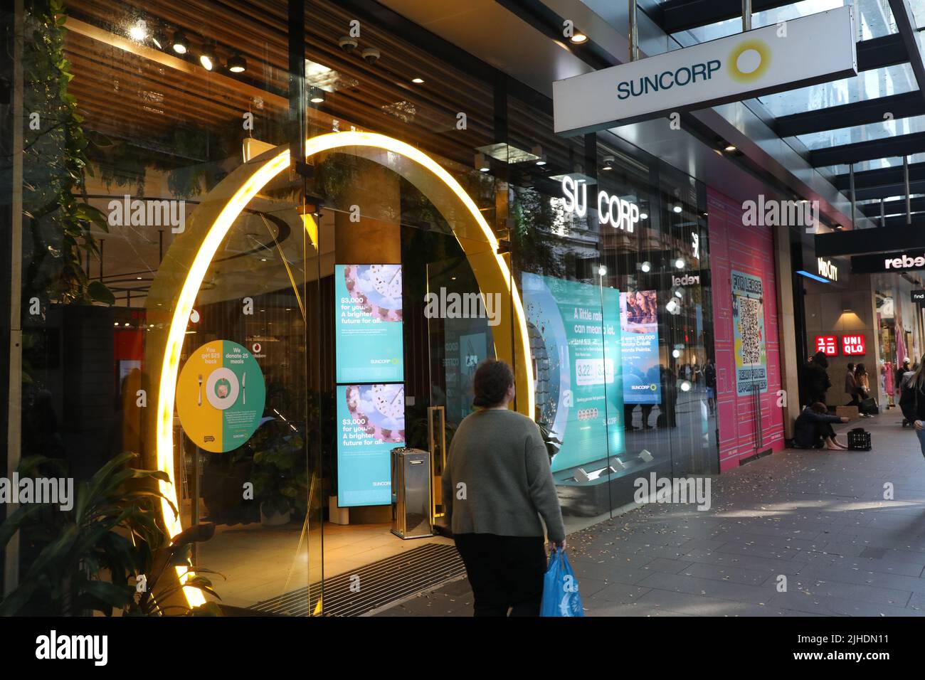 Sydney, Australia. 18th July 2022. ANZ Bank has agreed to buy Suncorp's banking arm for almost ...