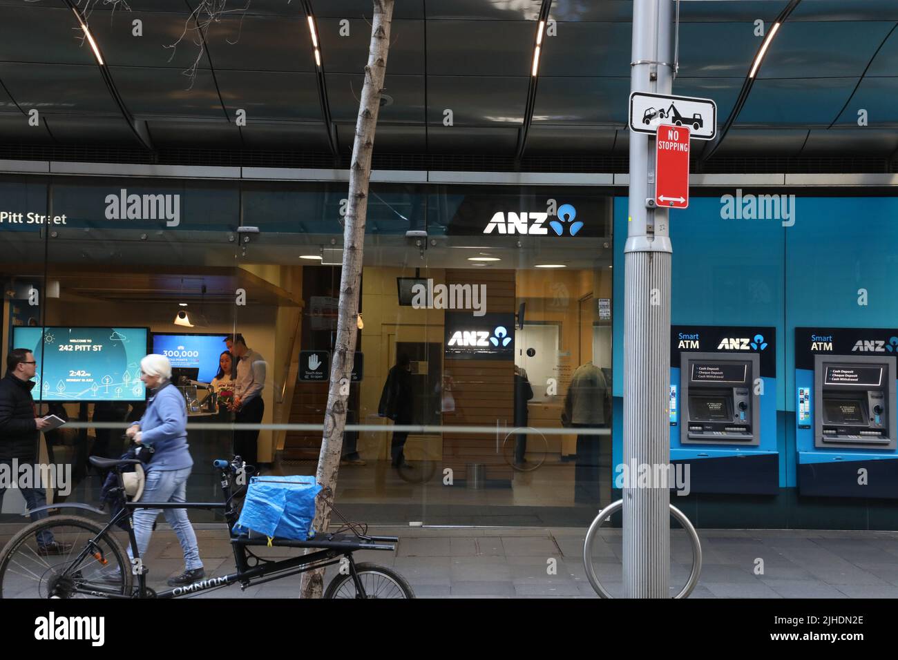 Sydney, Australia. 18th July 2022. ANZ Bank has agreed to buy Suncorp's banking arm for almost ...