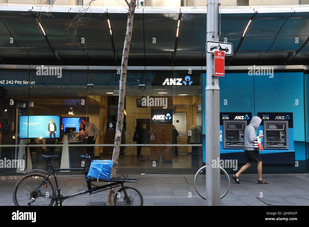 Sydney, Australia. 18th July 2022. ANZ Bank has agreed to buy Suncorp's banking arm for almost ...
