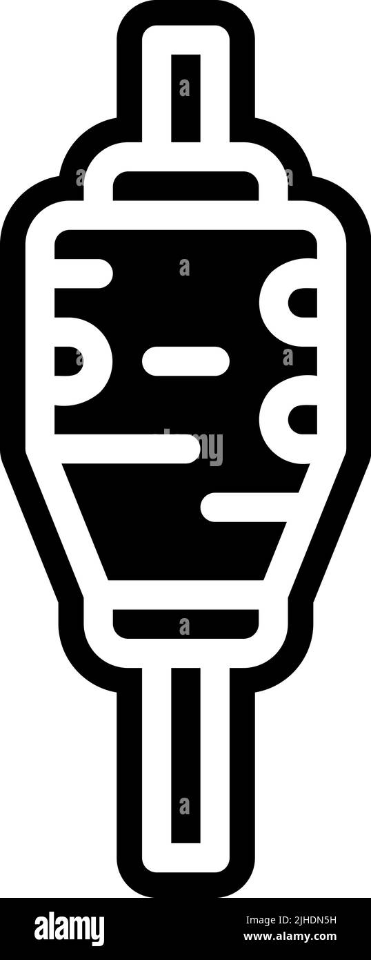 Doner kebab food icon Black and White Stock Photos & Images - Alamy