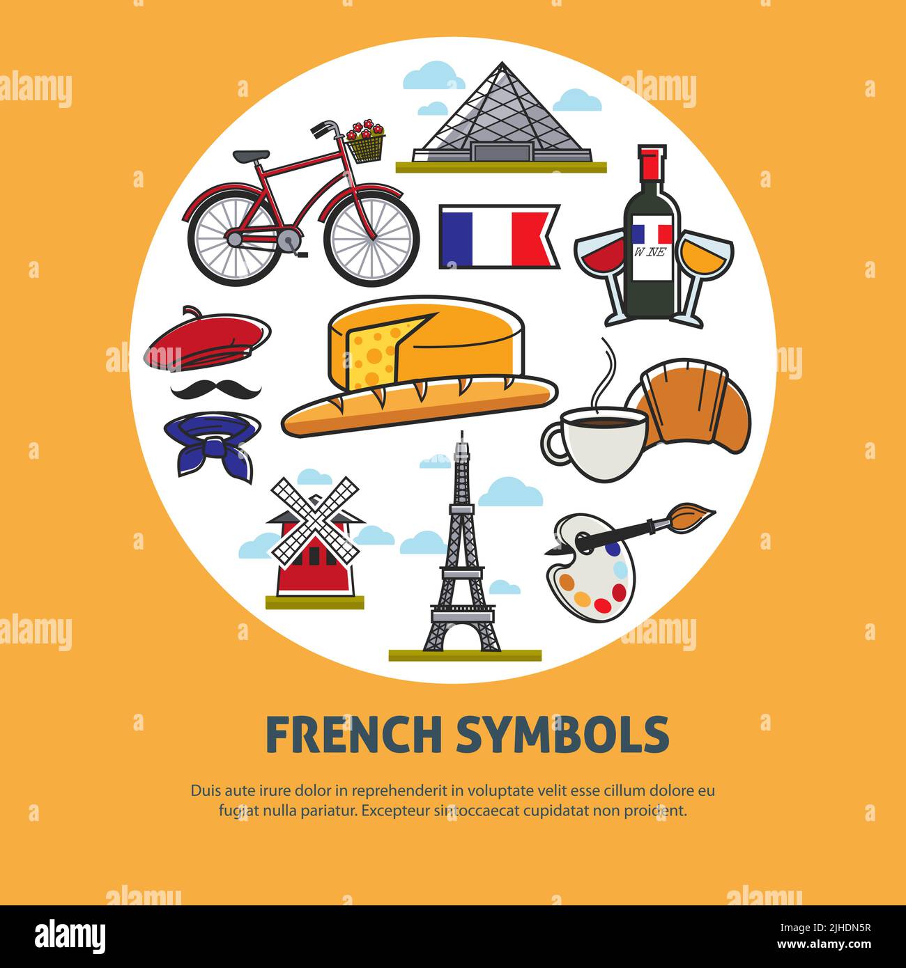 Beret rouge Stock Vector Images - Alamy