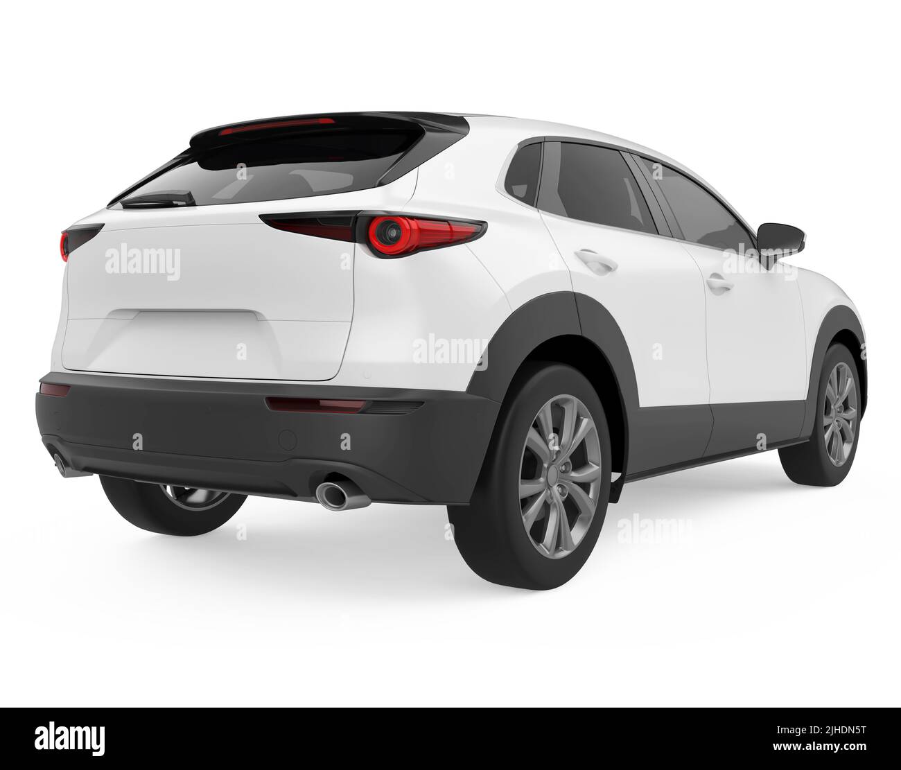 SUV Car Isolated Stock Photo - Alamy