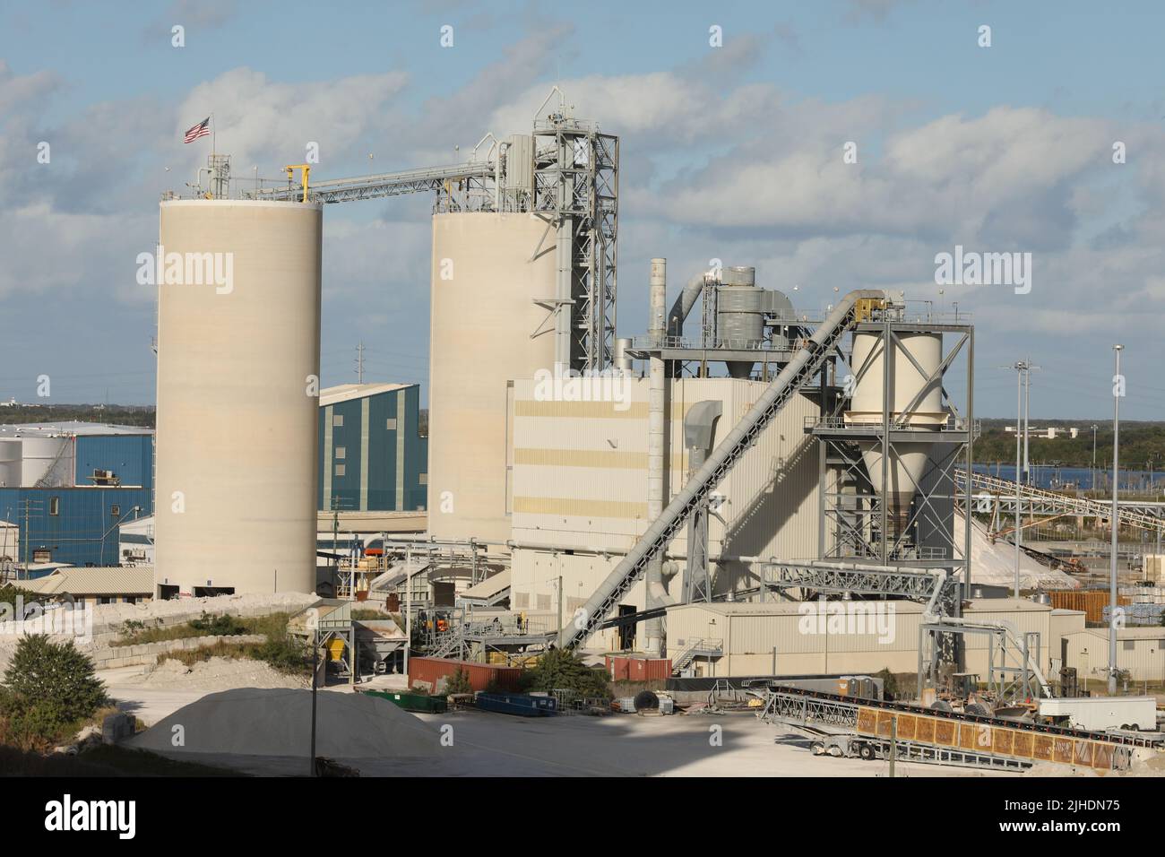 Sand destined to the manufacture of cement in a quarry Stock Photo - Alamy