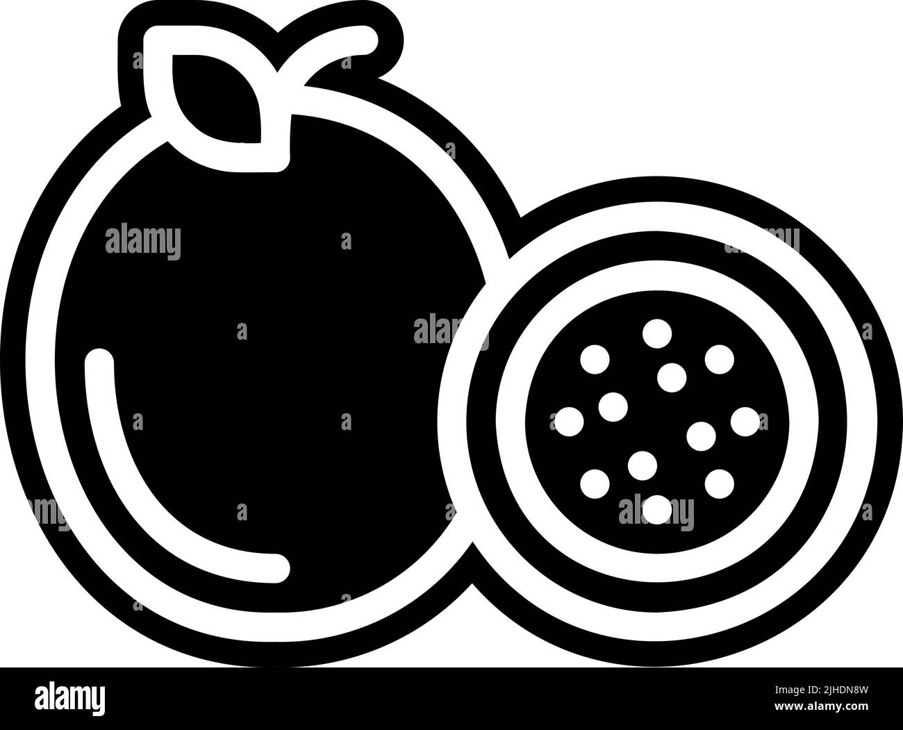 Fruit Passion Fruit Stock Vector Image And Art Alamy