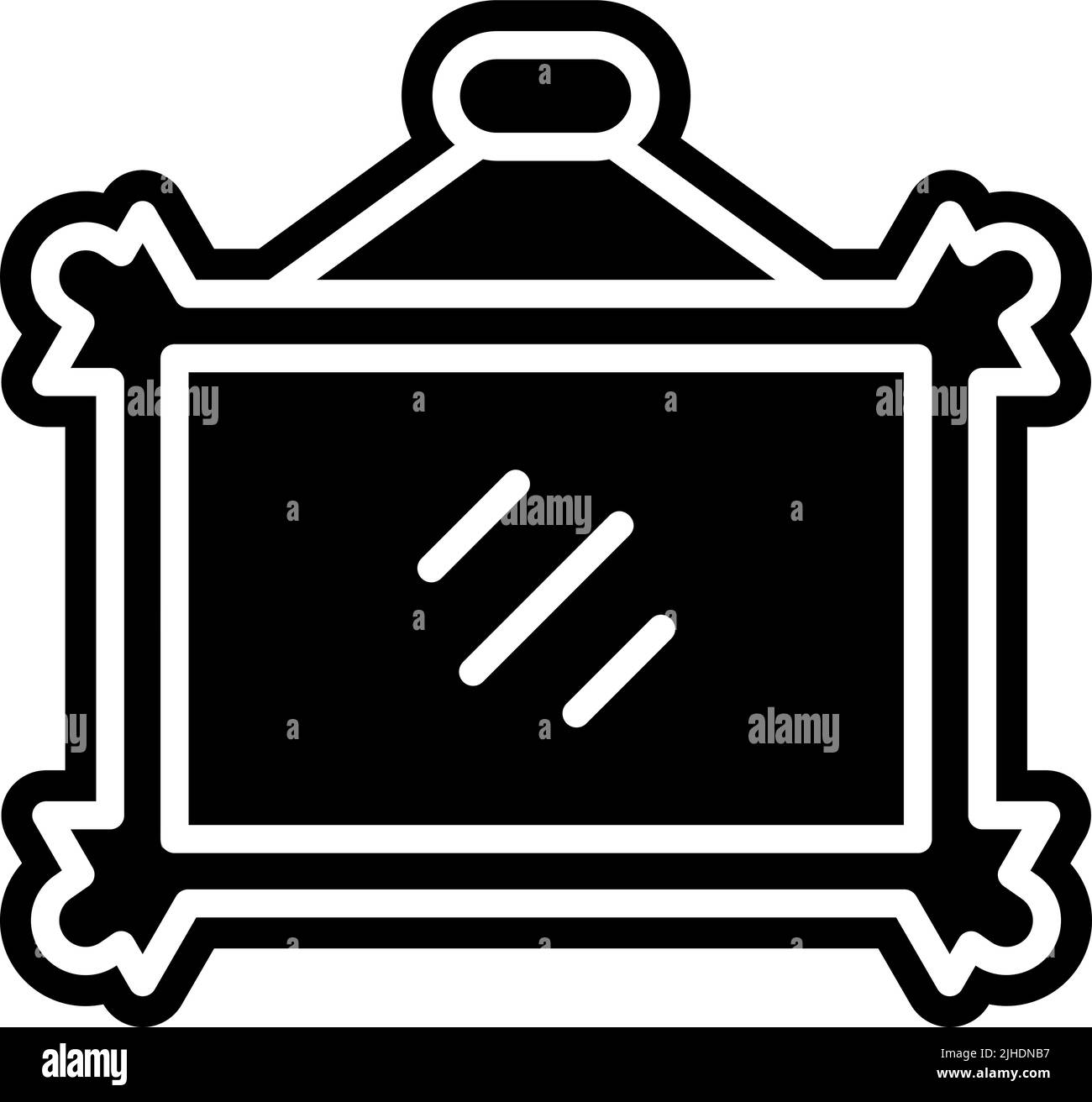 Print frame Black and White Stock Photos & Images - Alamy