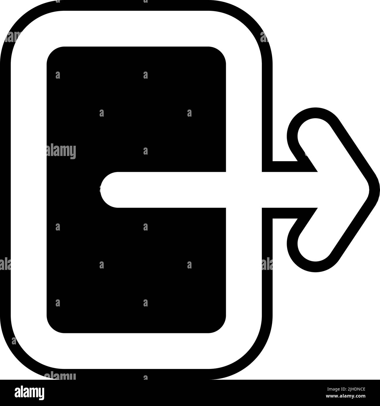 General user interface exit Stock Vector Image & Art - Alamy