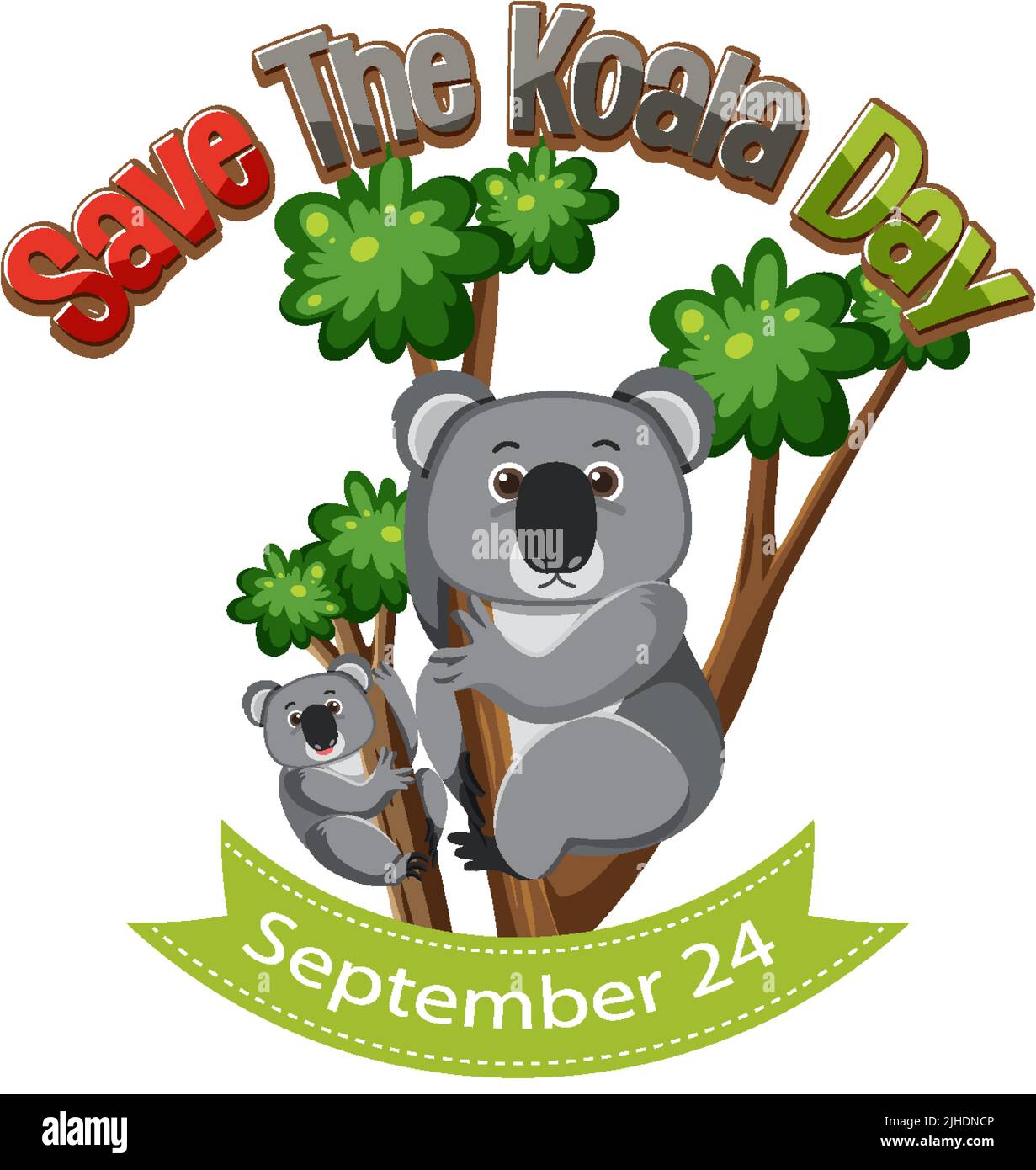 Koalas sign Stock Vector Images - Alamy