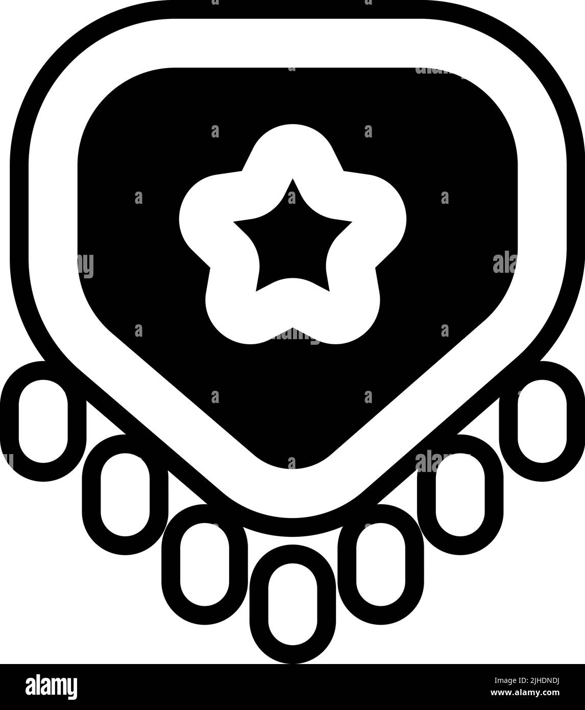 Reward and badges flag Stock Vector Image & Art - Alamy