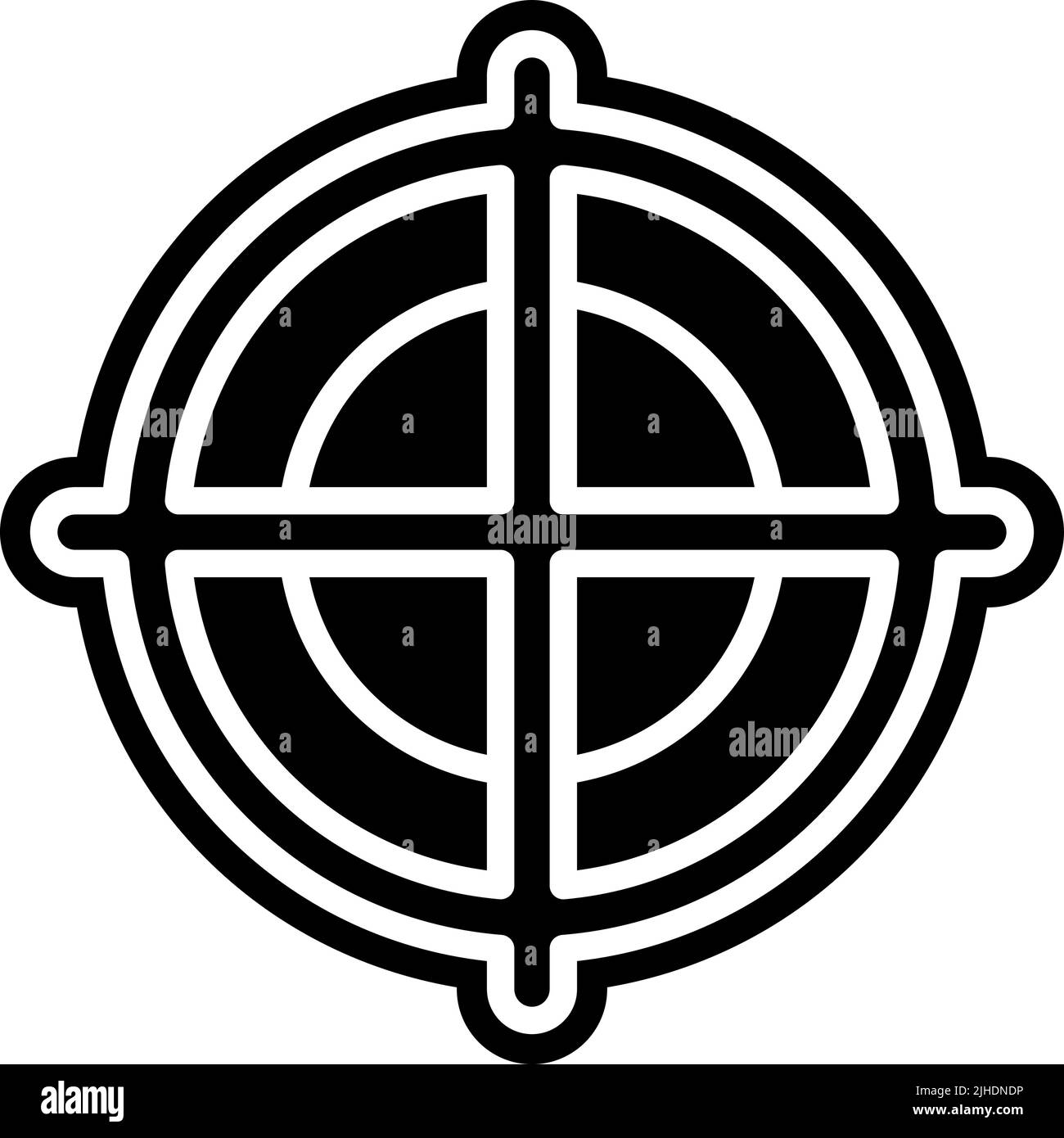 Registration mark offset printing Black and White Stock Photos & Images ...