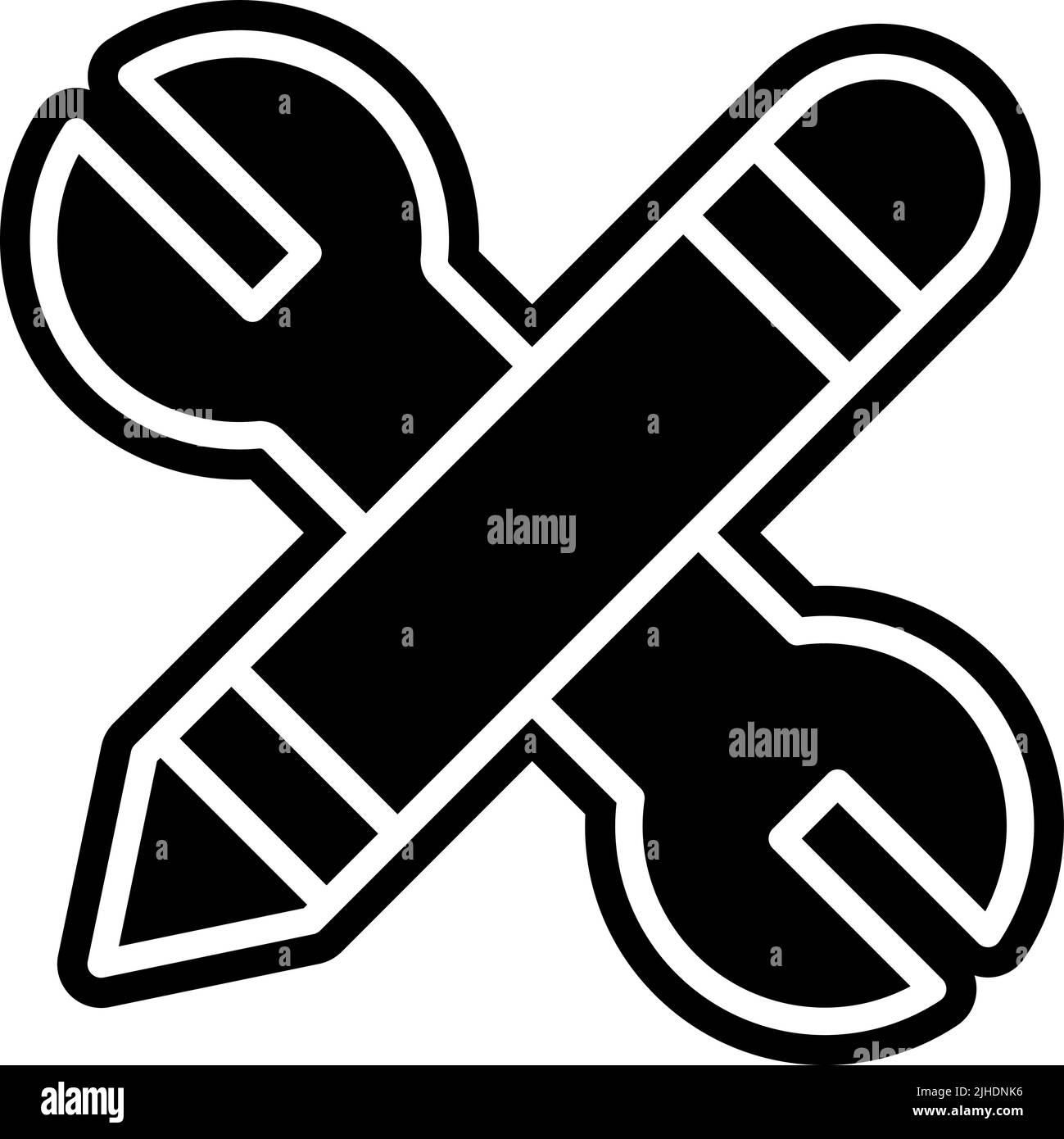 Management skills vector illustration Black and White Stock Photos ...