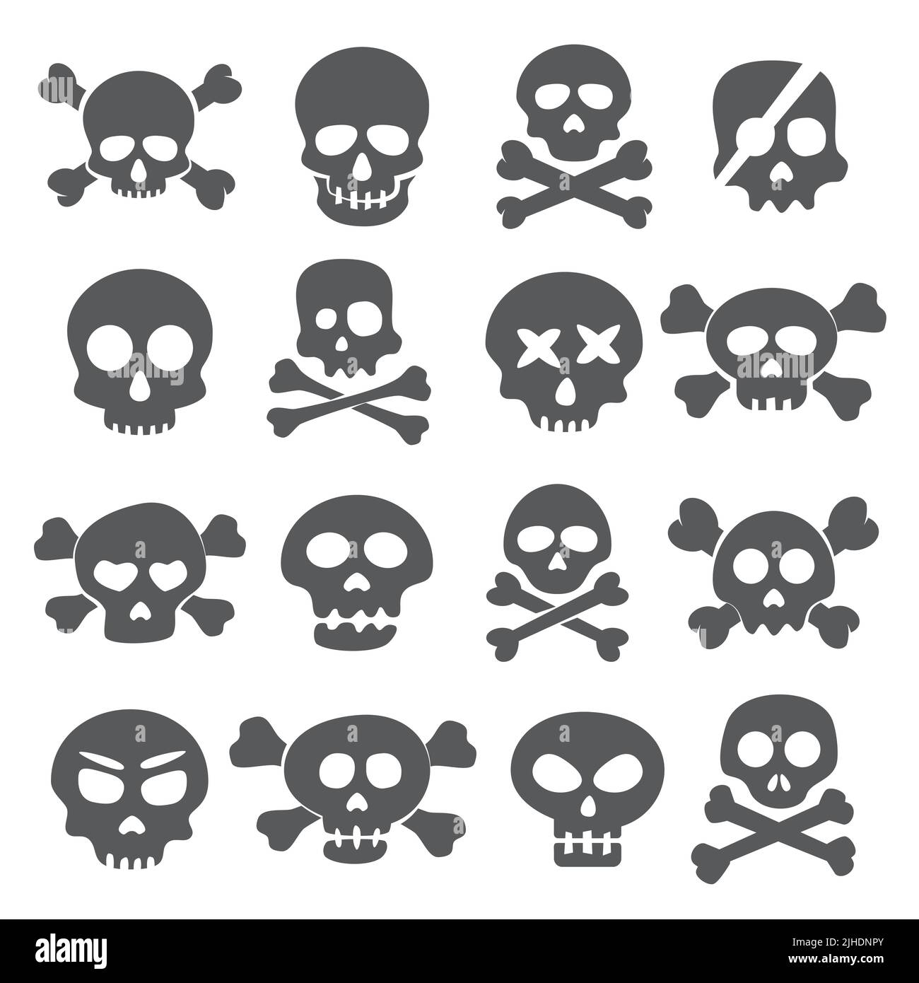 Skull flag logo vector Stock Vector Images - Alamy