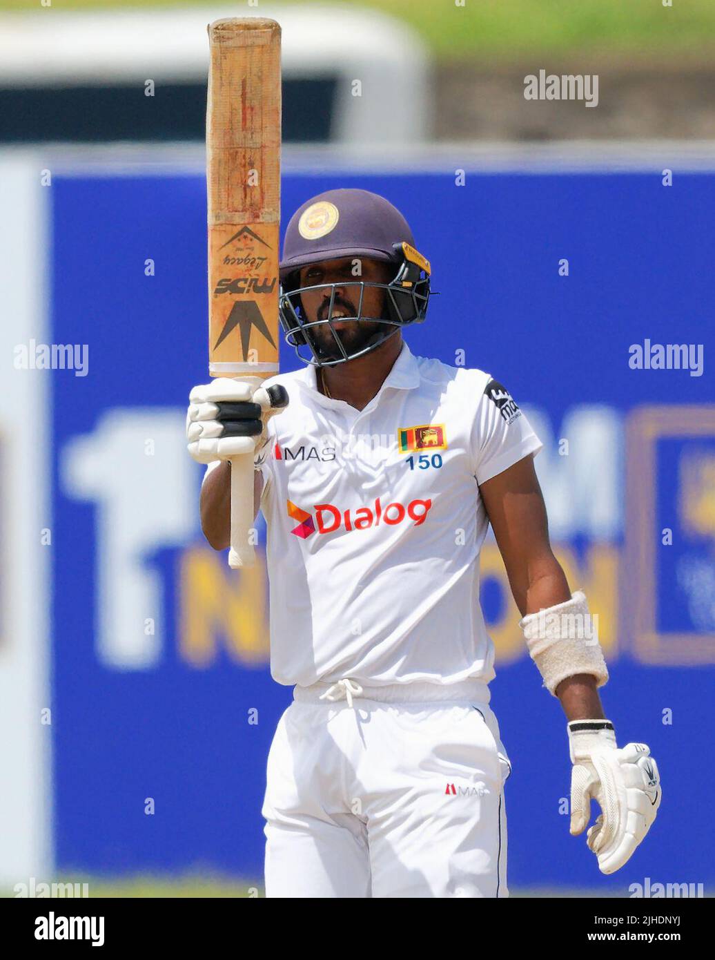 Galle, Sri Lanka. 18th July 2022. Sri Lanka's Oshada Fernando ...