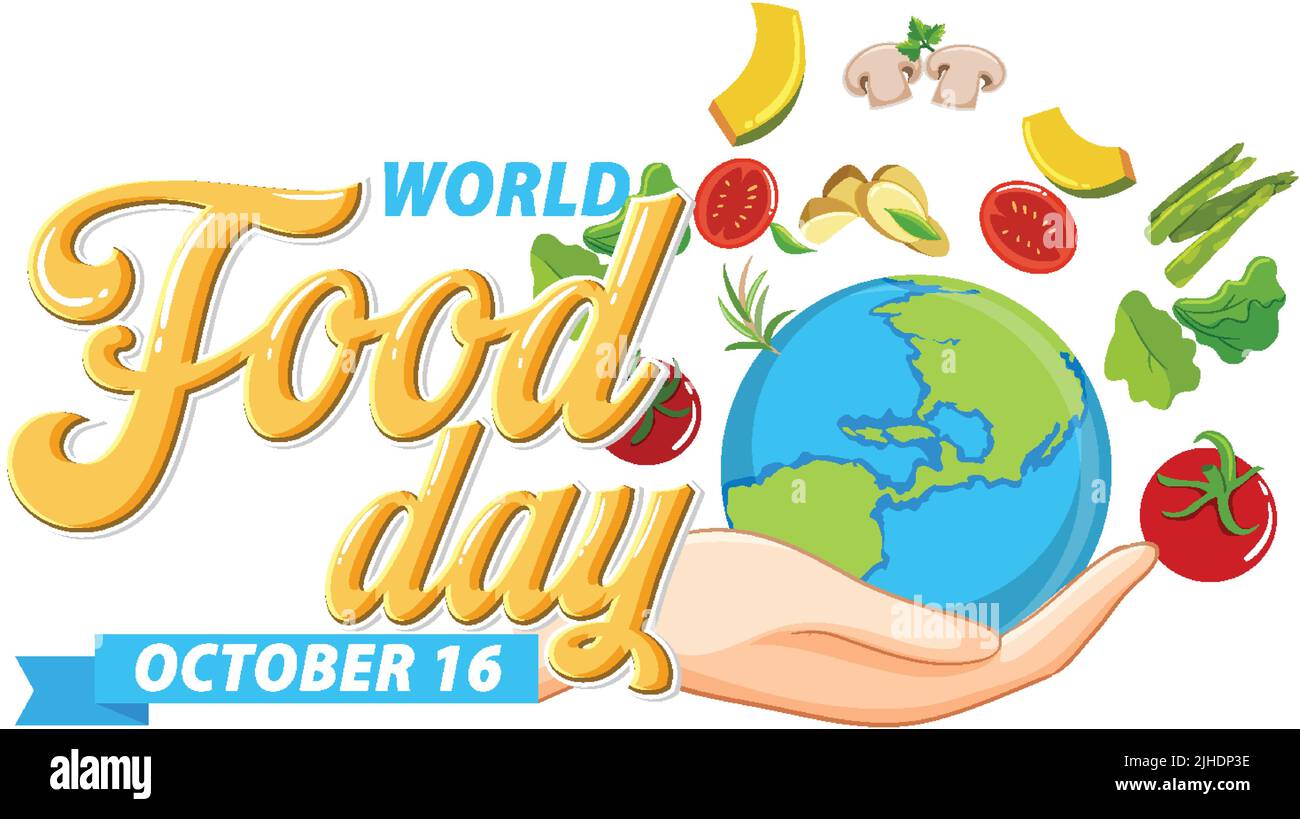 World Food Day Banner Template illustration Stock Vector Image & Art ...