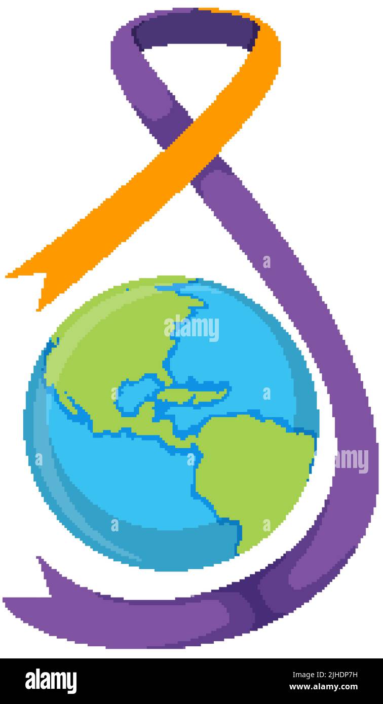 World Psoriasis Day Ribbon Symbol illustration Stock Vector Image & Art ...