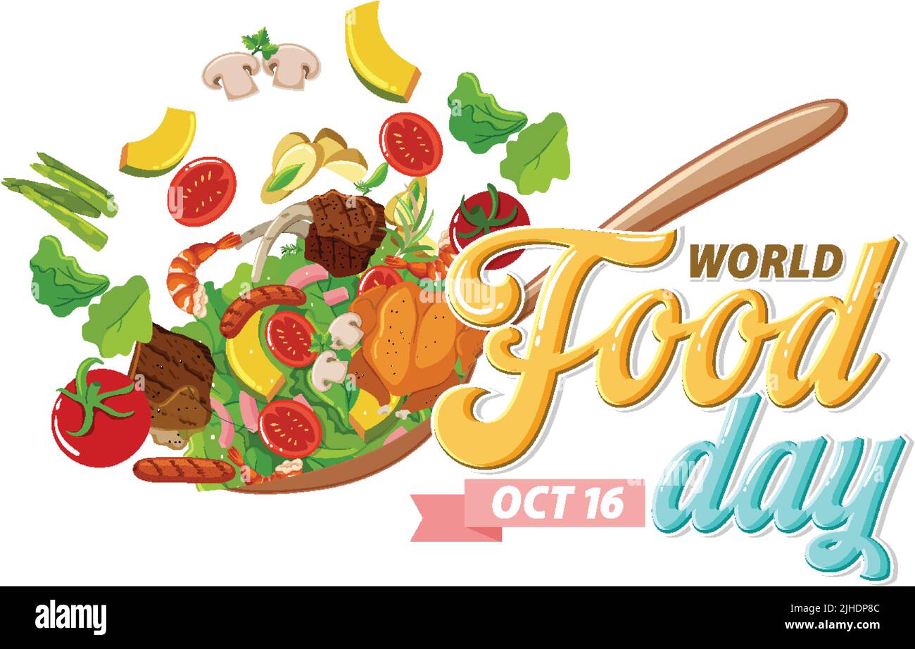 World Food Day Banner Template illustration Stock Vector Image & Art ...