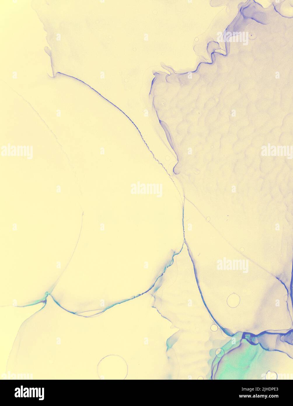 Wedding Card Design. Yellow Pastel Flow Liquid Stock Photo - Alamy