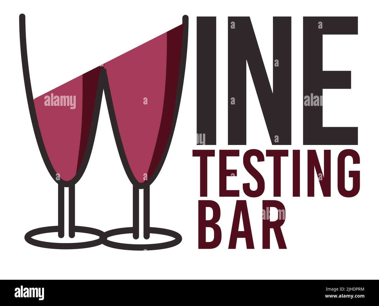 Tasting wine and enjoying flavor of alcoholic beverages. Alcohol in ...