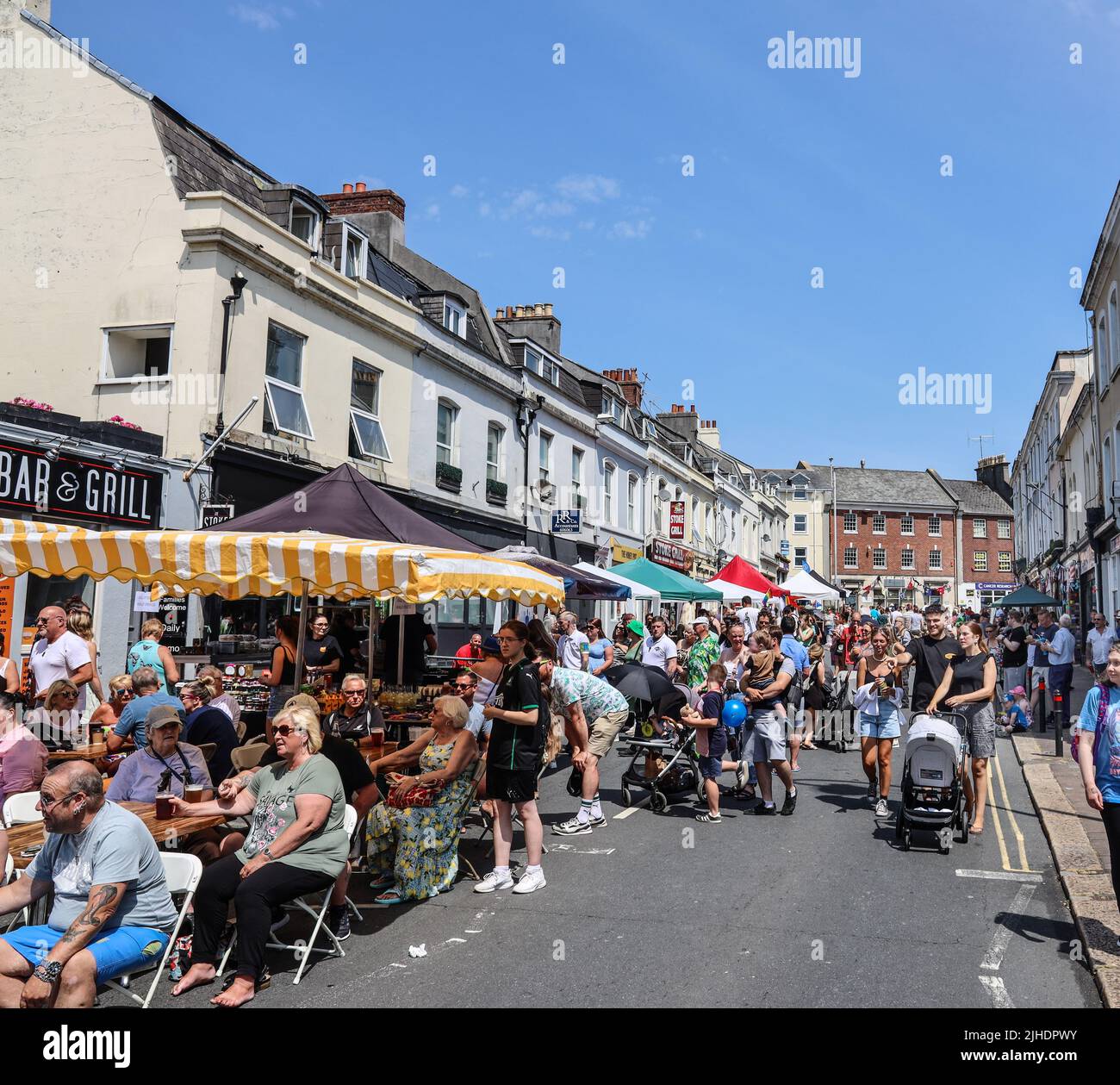 Just once a year the Devonport Road thoroughfare is closed for the ...