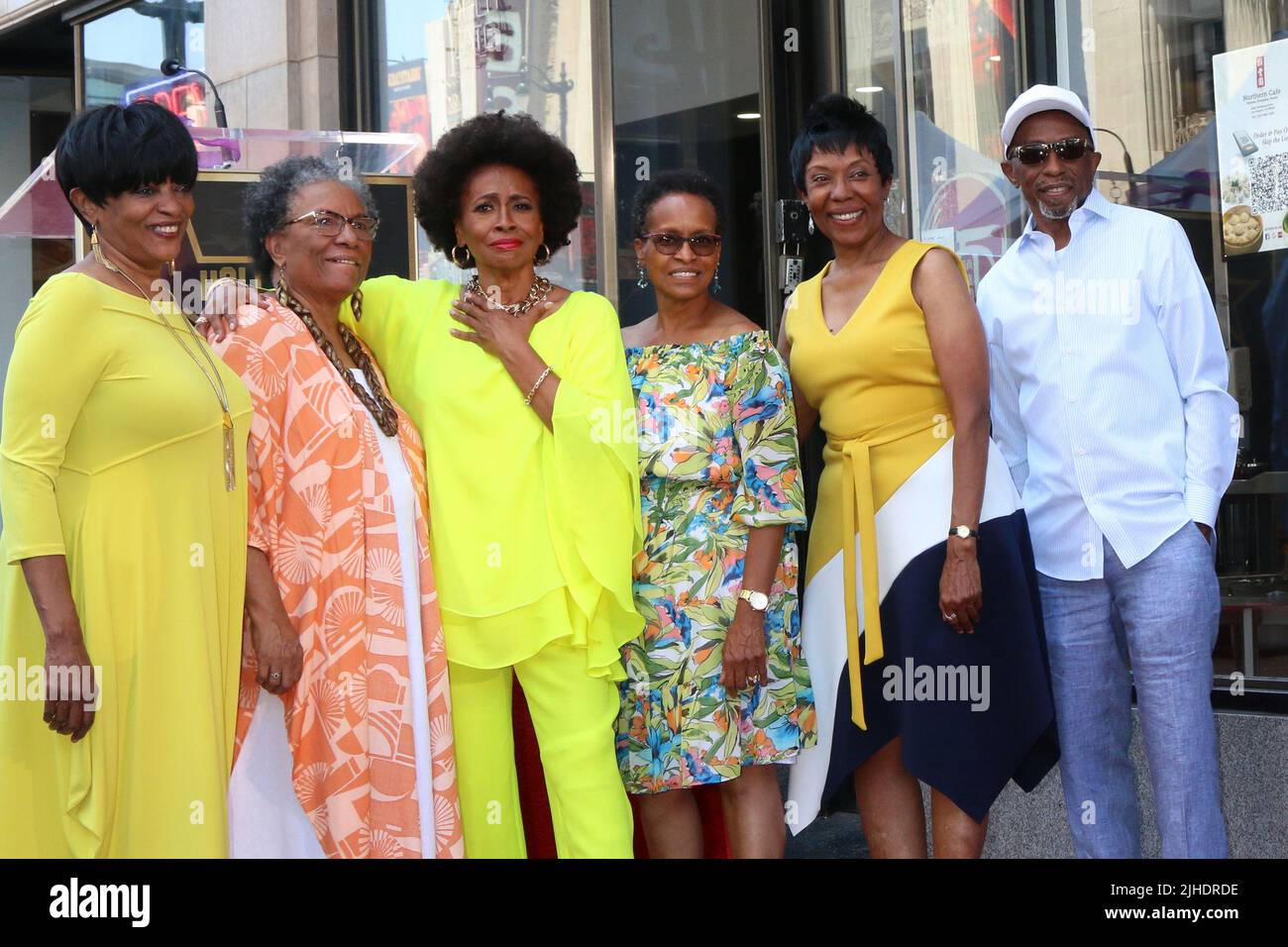 LOS ANGELES - JUL 15: Jenifer Lewis, family at the Jenifer Lewis ...