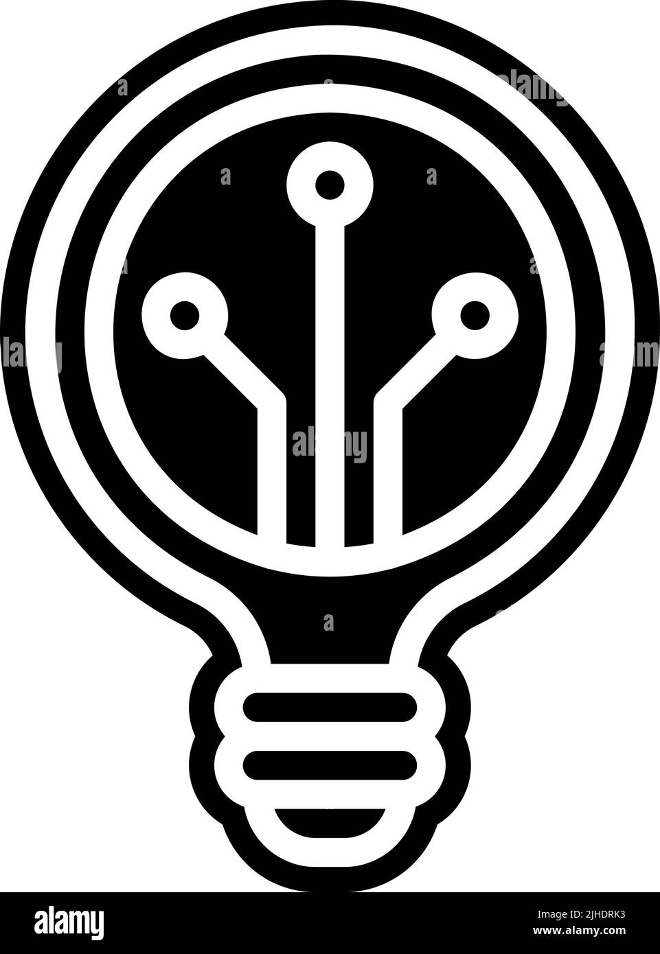 Smarthome light bulb Stock Vector Image & Art - Alamy