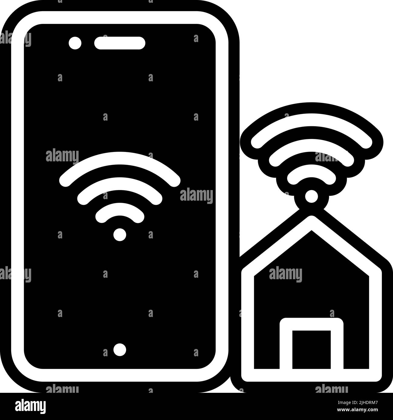 Smarthome smart home Stock Vector Image & Art - Alamy