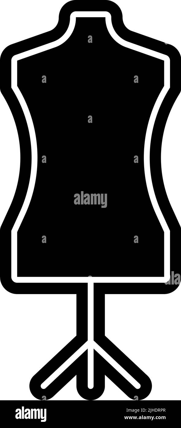 Dress form mannequin Stock Vector Images - Alamy