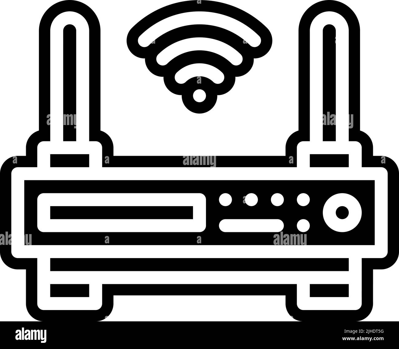 Smarthome router Stock Vector Image & Art - Alamy