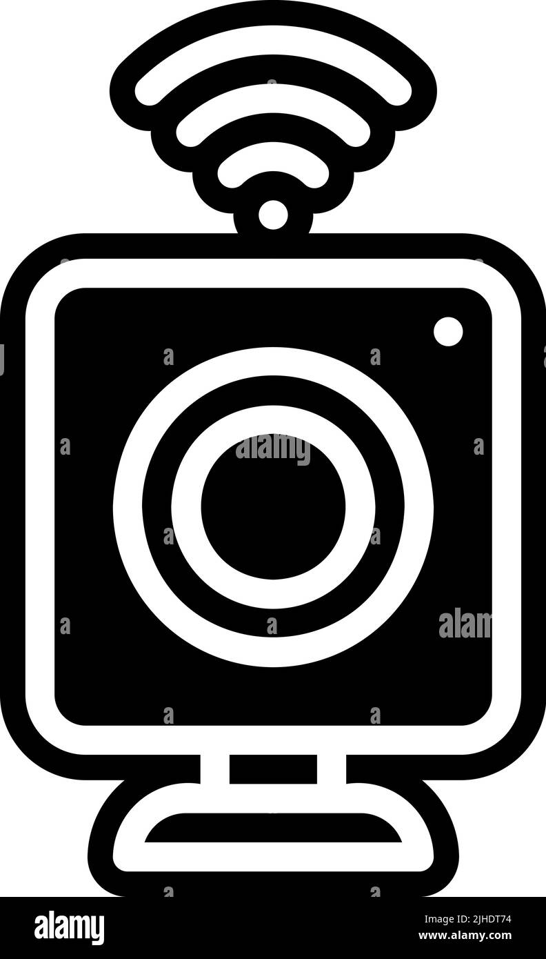 Smarthome web camera Stock Vector Image & Art - Alamy