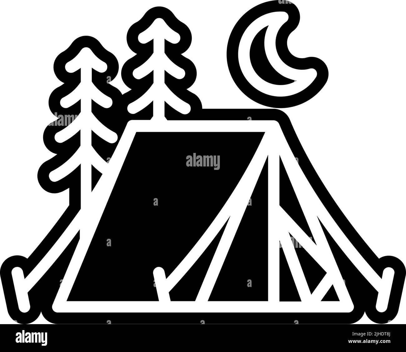 Summer Tent Stock Vector Image And Art Alamy