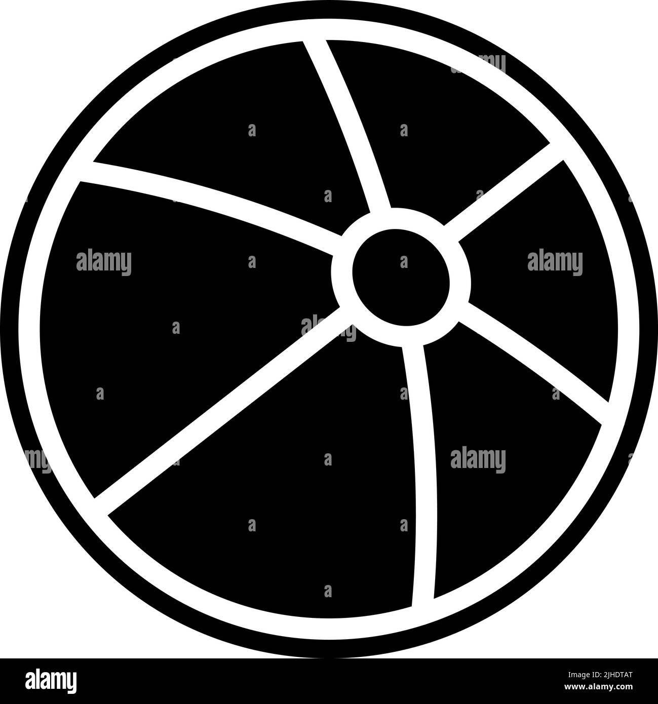 Summer vacation concept inflatable Black and White Stock Photos ...