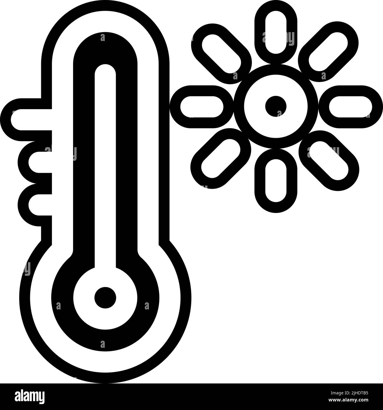 Temperature bath Stock Vector Images - Alamy