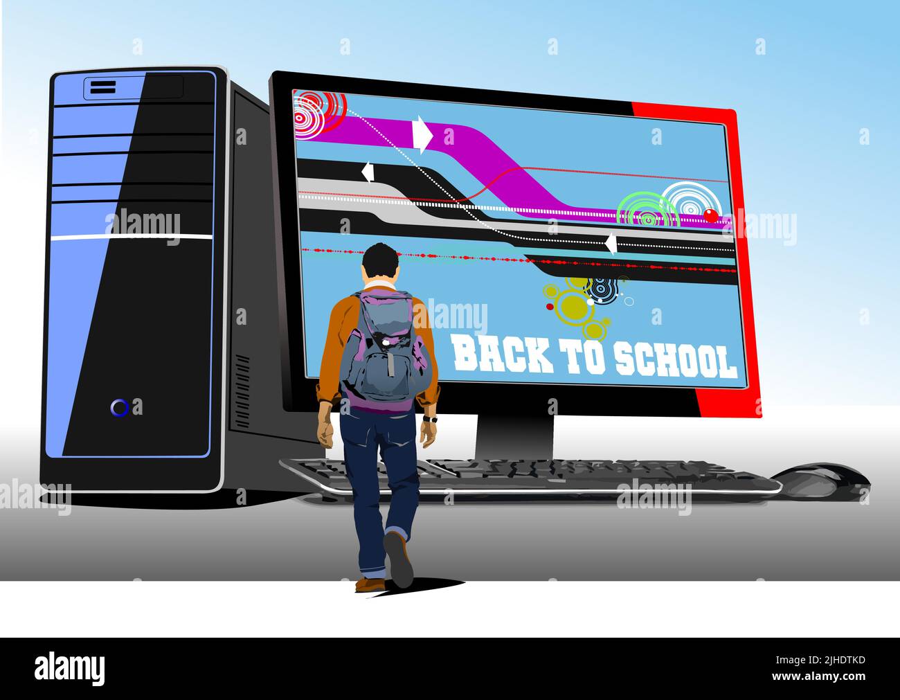 Full screen image Stock Vector Images - Alamy