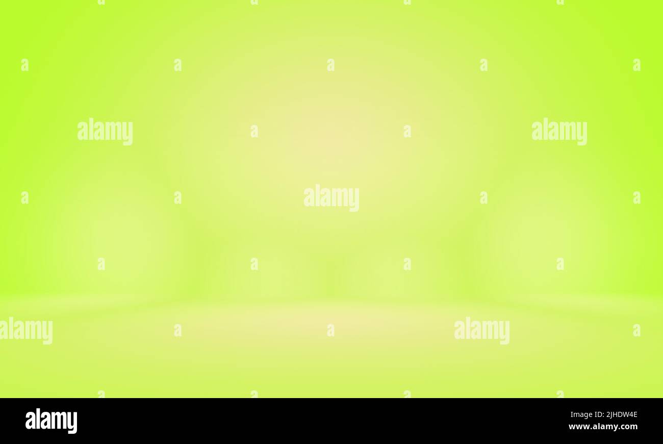 Abstract blur empty Green gradient Studio well use as background ...